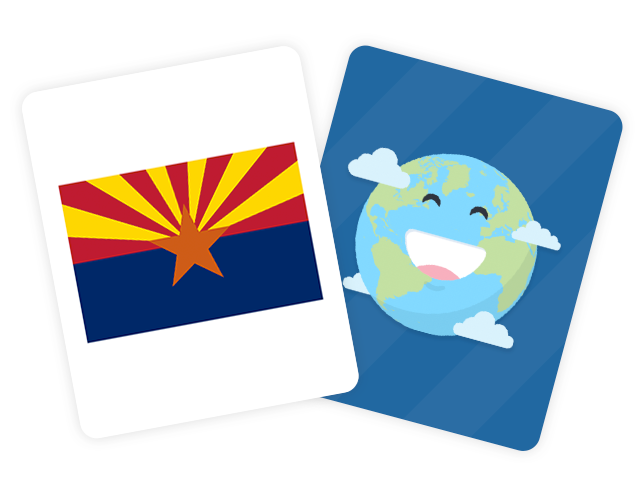 50 US State Flags Flashcards | Free Study Maps