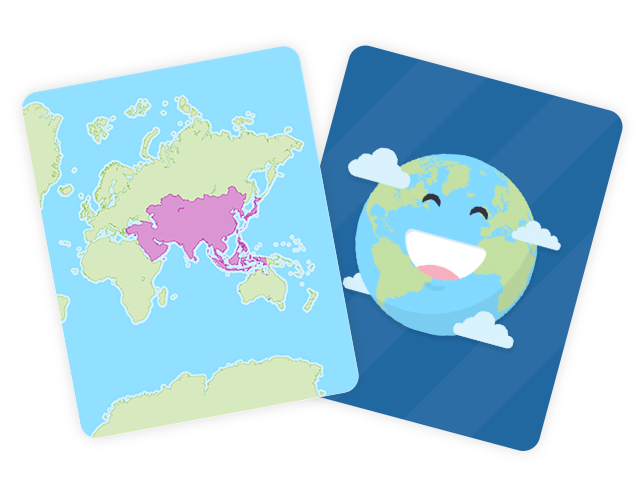 World Continents Flashcards | Free Study Maps